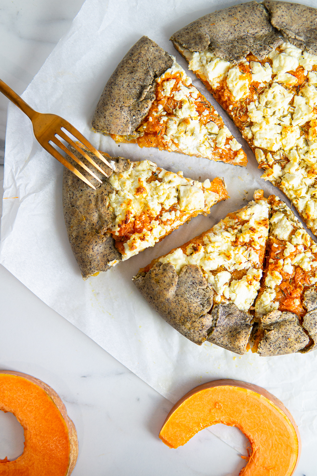 Torta di zucca salata light - Basilico Secco