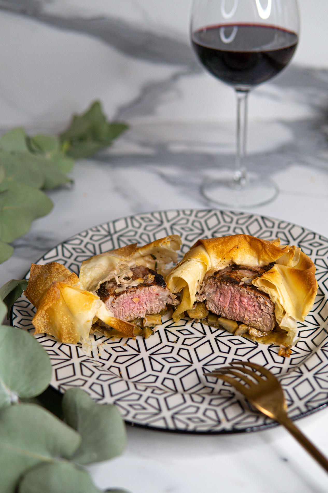 Filetto alla Wellington monoporzione - Basilico Secco