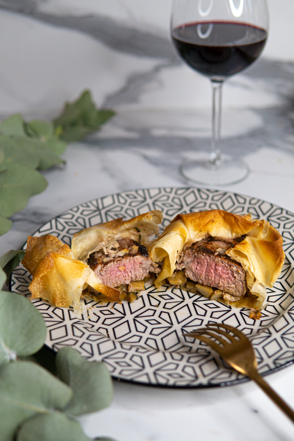 Filetto alla Wellington monoporzione - Basilico Secco