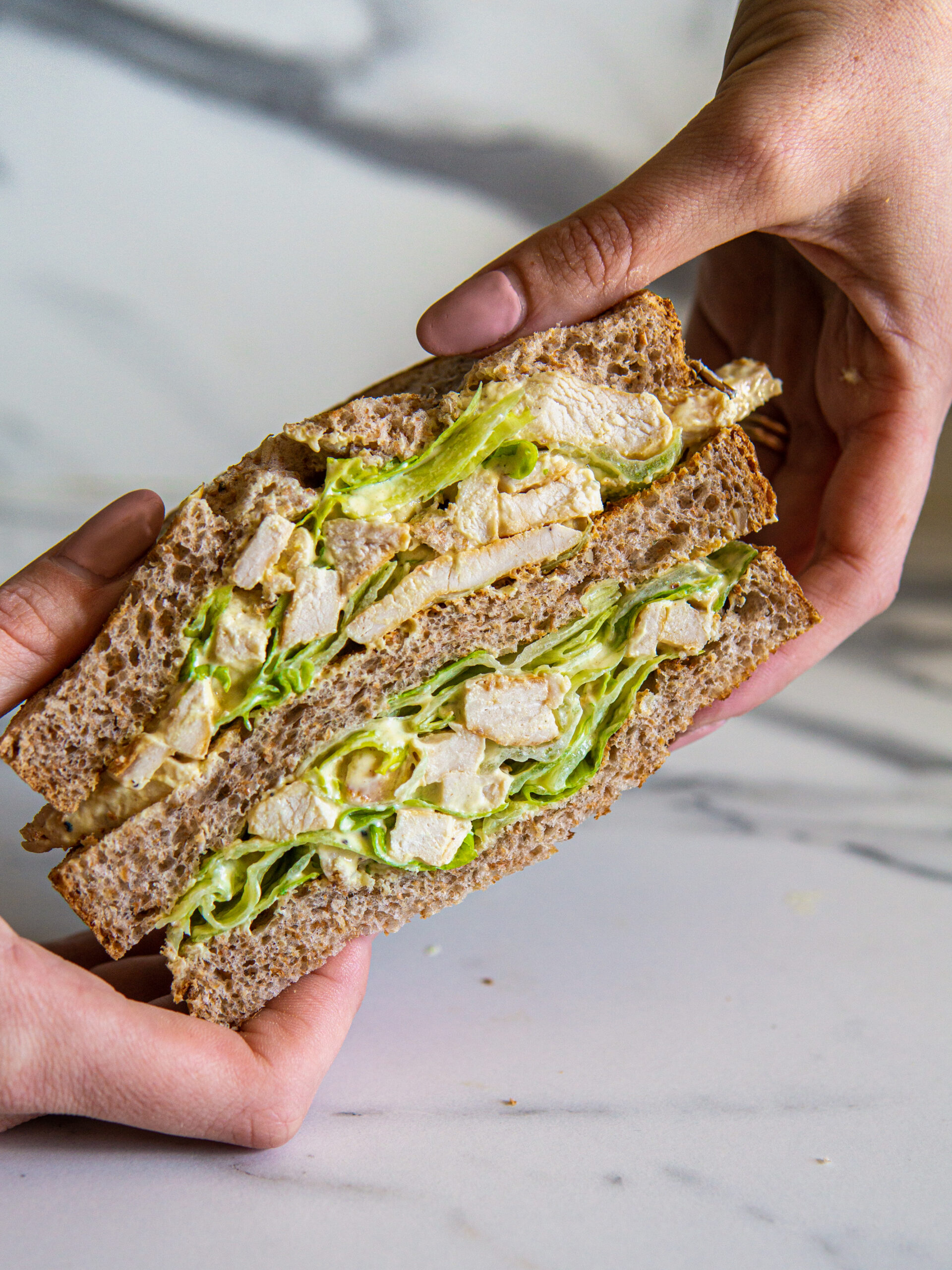 Club sandwich al pollo - Basilico Secco