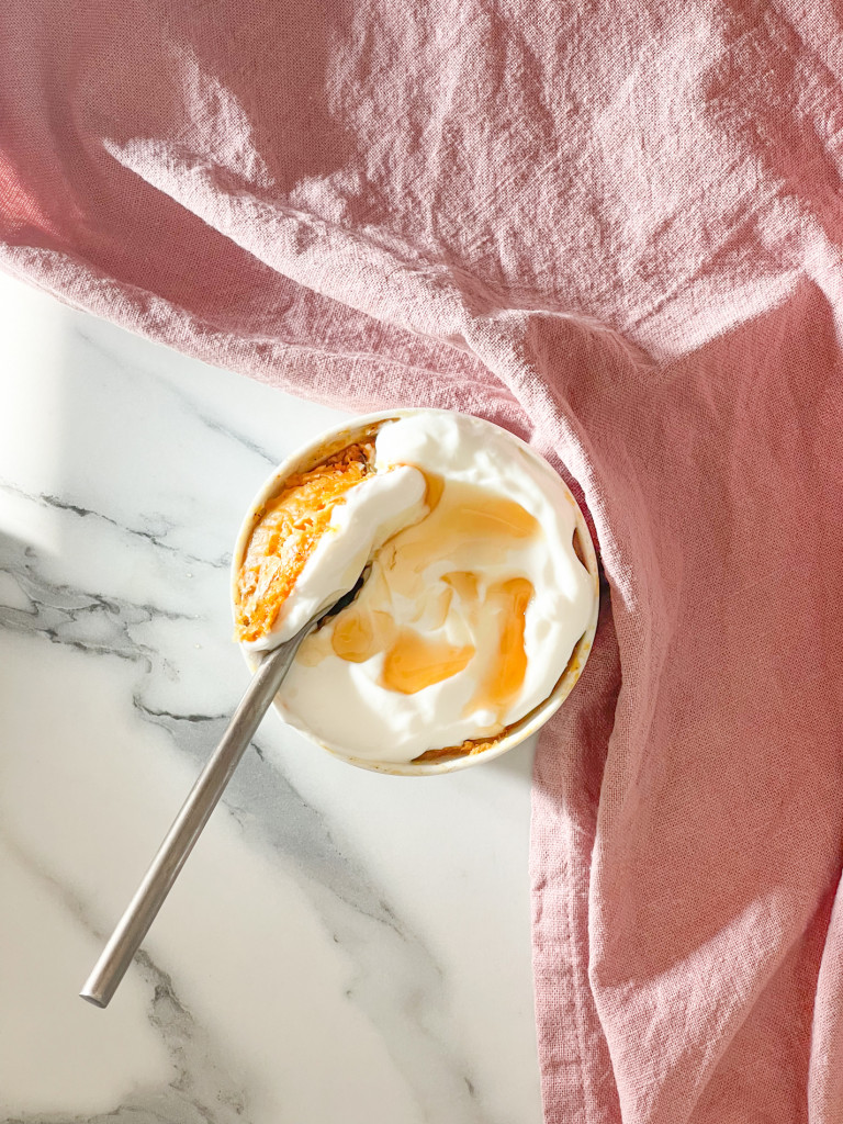 Mug cake di carote - Basilico Secco
