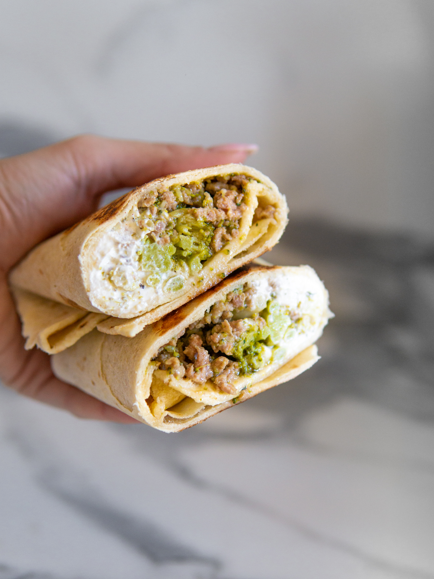 Burritos di carne con broccoli - Basilico Secco